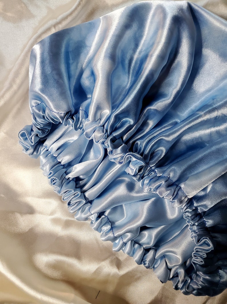 Reversible Silky Satin Hair Bonnet - Etsy