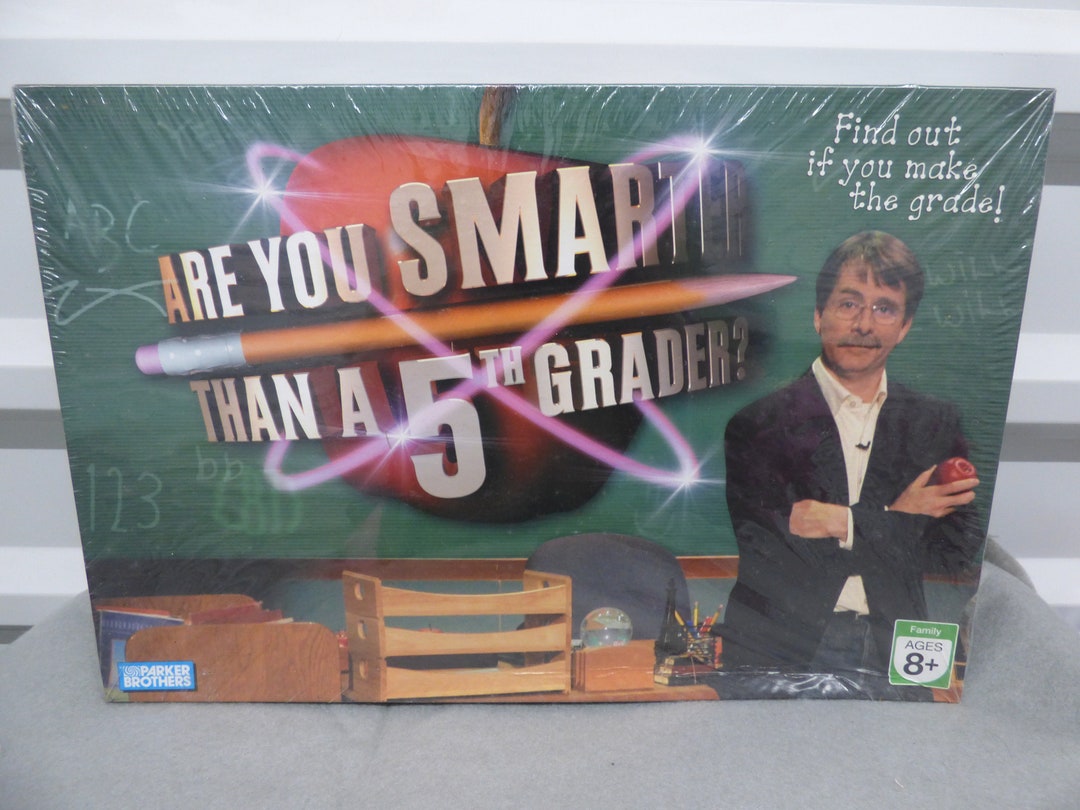 Are You Smarter Than a Fifth Grader Board Game - Etsy