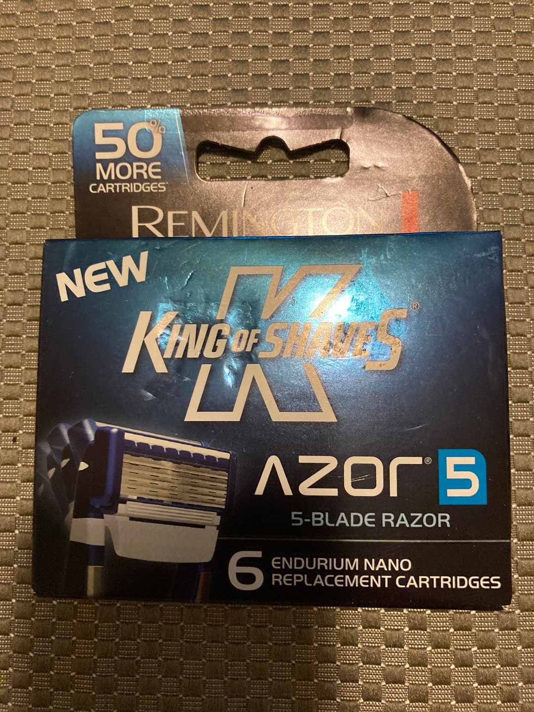 New Remington King of Shaves Azor 5 Blade Razor Replacement Cartridges ...