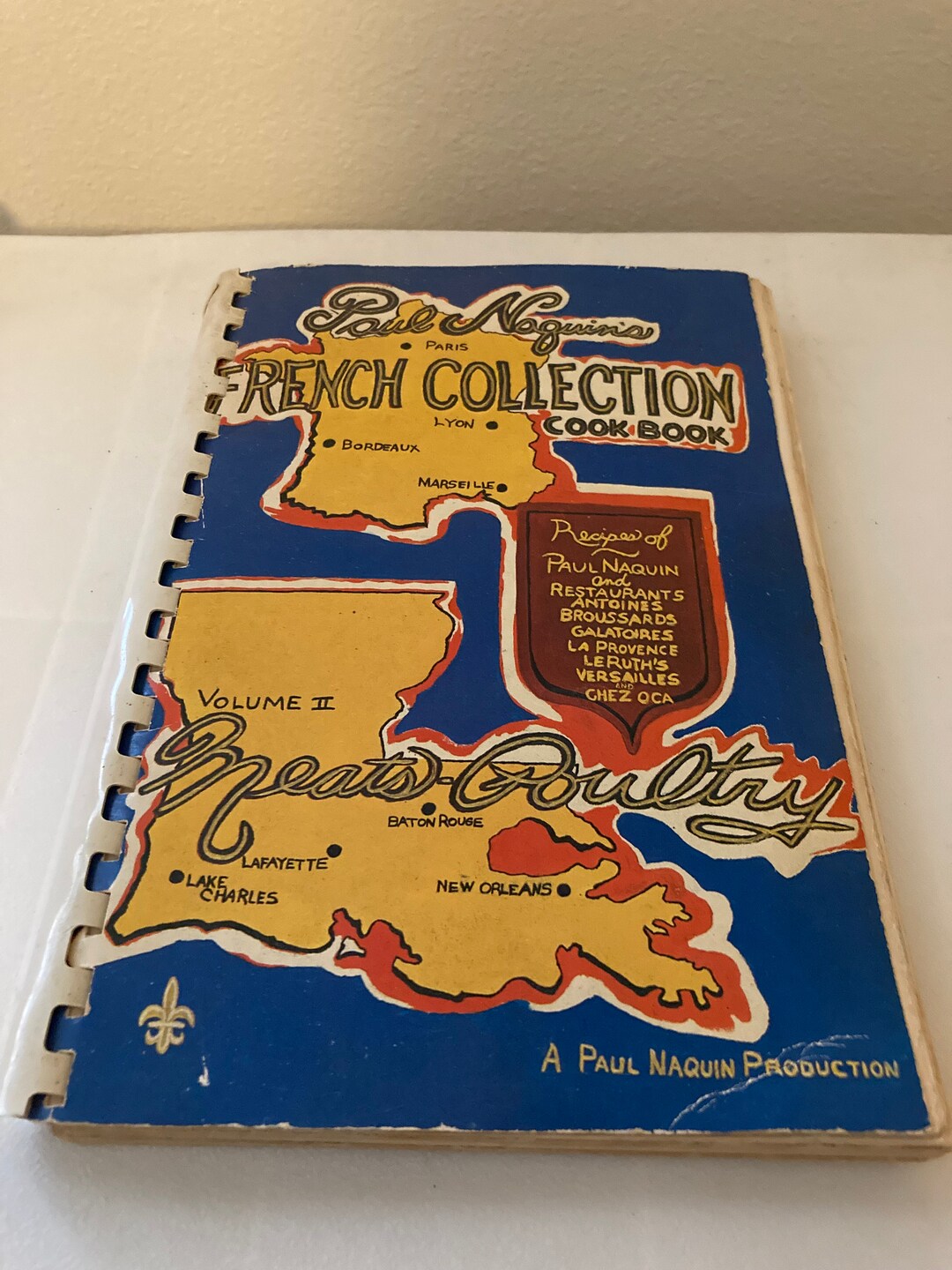 Vintage Paul Naquin's French Collection Cookbook - Etsy