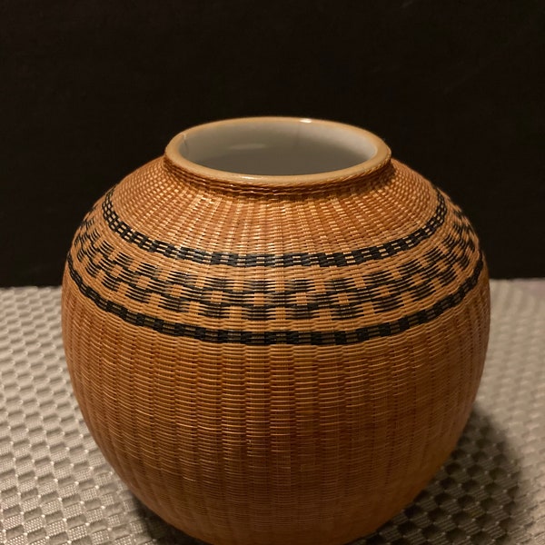 Basket Weave Vase - Etsy