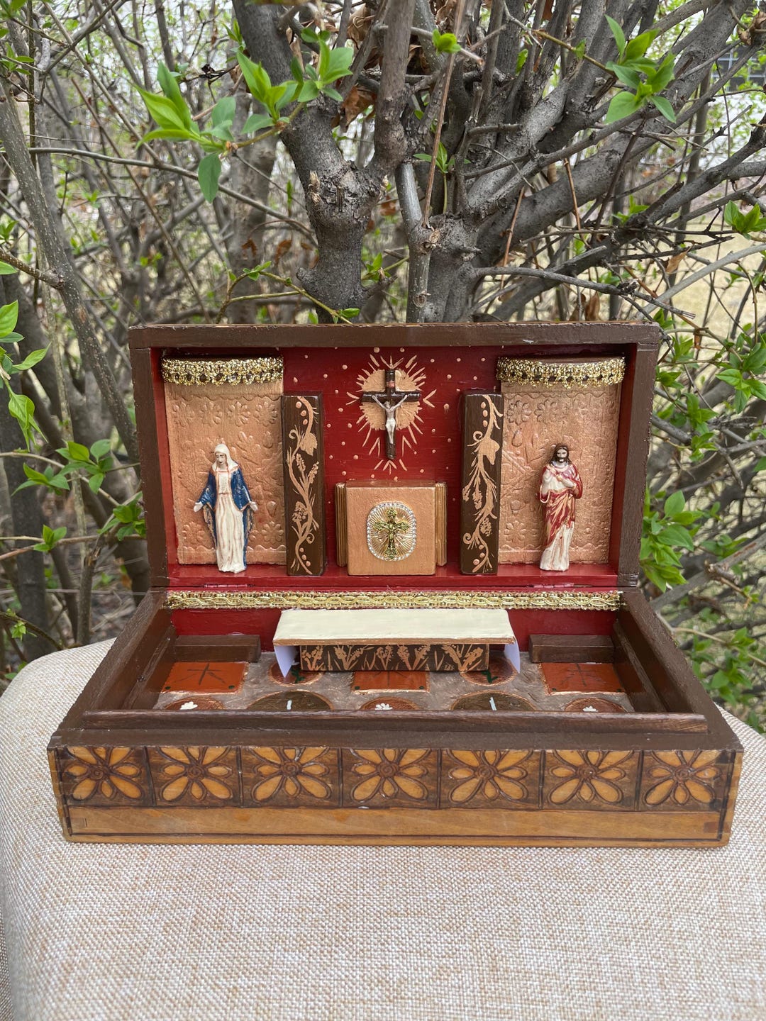 Passion of Christ, Peg Doll Chapel Box( Small) - Etsy