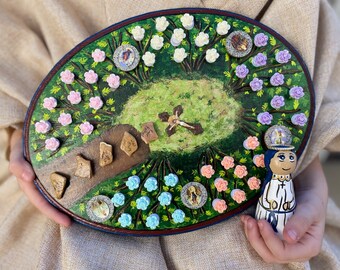 Wooden Rosary Board for Kids - Etsy