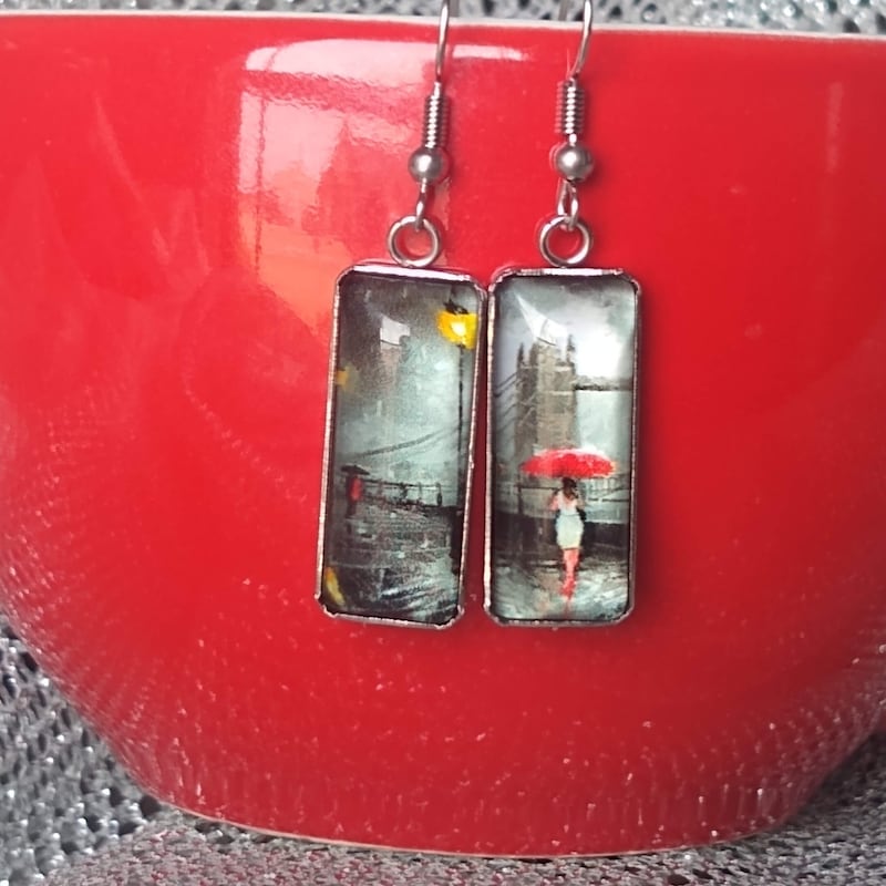 Umbrella Glass Painting - Etsy