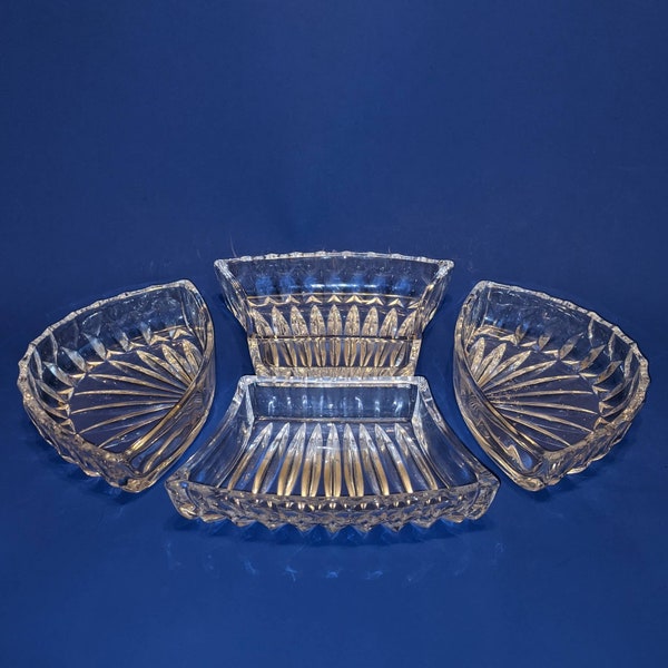 Crystal Relish Tray - Etsy