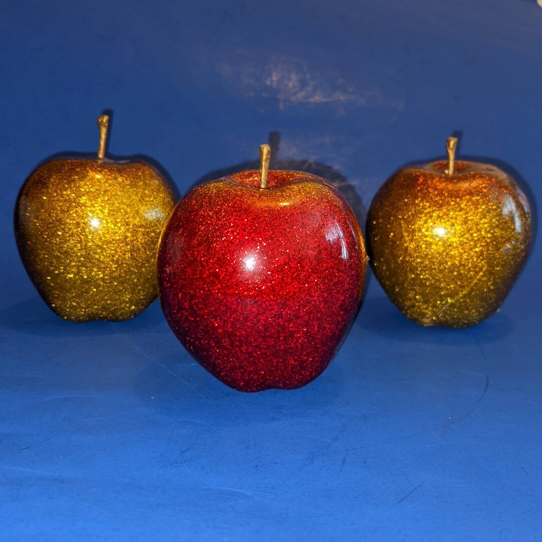 Vintage Plastic Apples for Display Set of 3 - Etsy