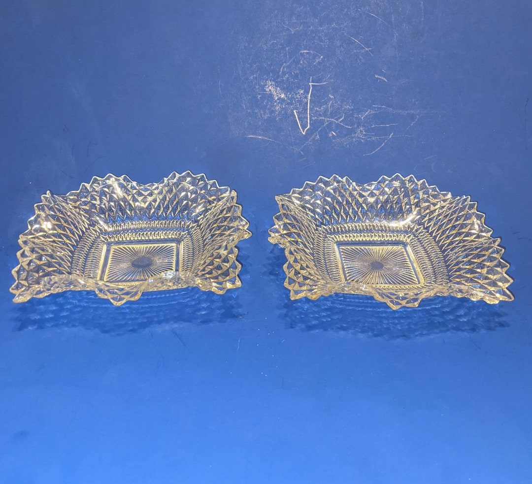 Candy Dish, Early American Clear, Anchor Hocking - Etsy