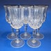 Lead Crystal Water Glass, 24 Percent Lead Crystal, Set of Five, Looks ...