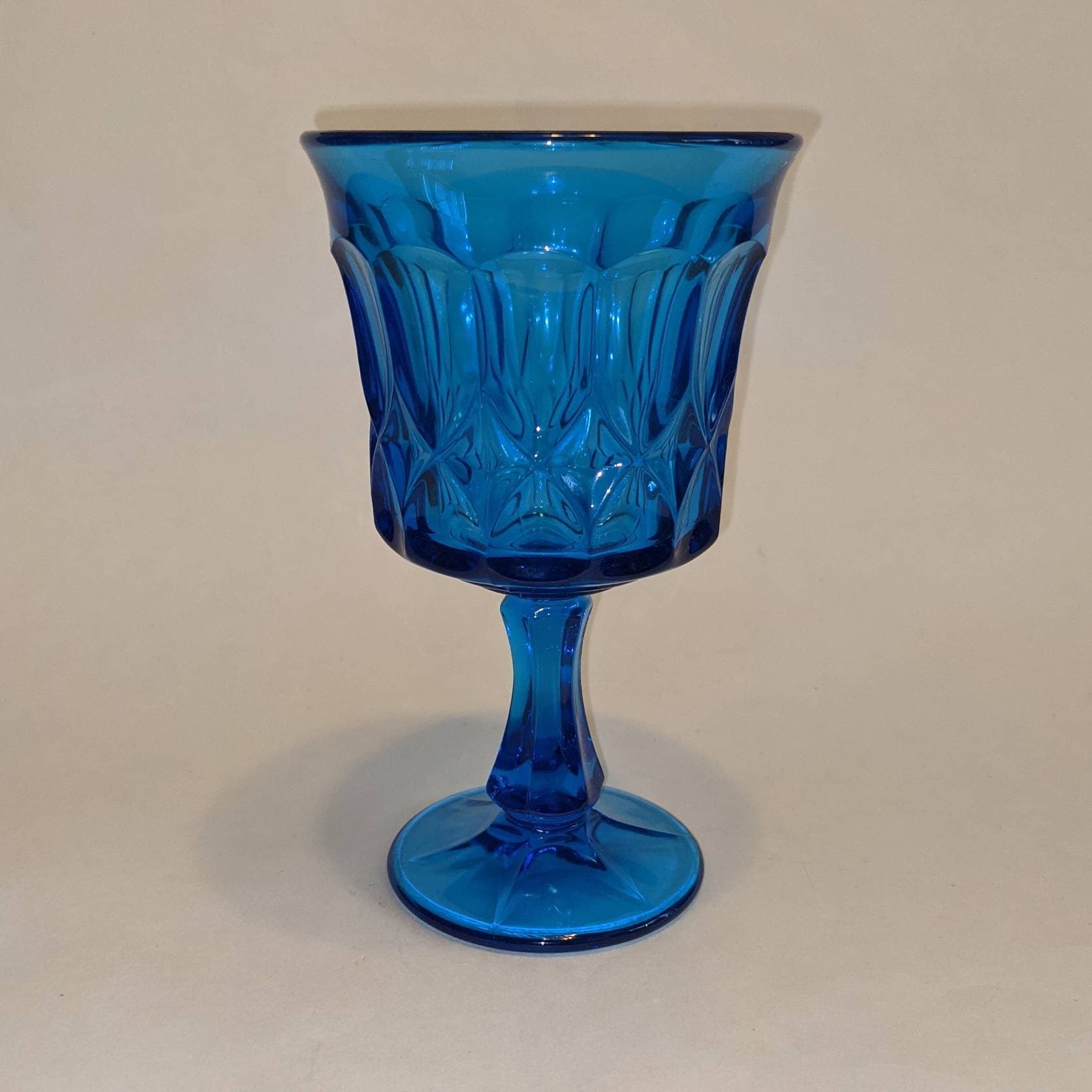 Blue Glass Assorted Noritake Perspective Blue Pattern Wine | Etsy