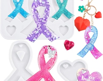 Ribbon Keychain - Etsy