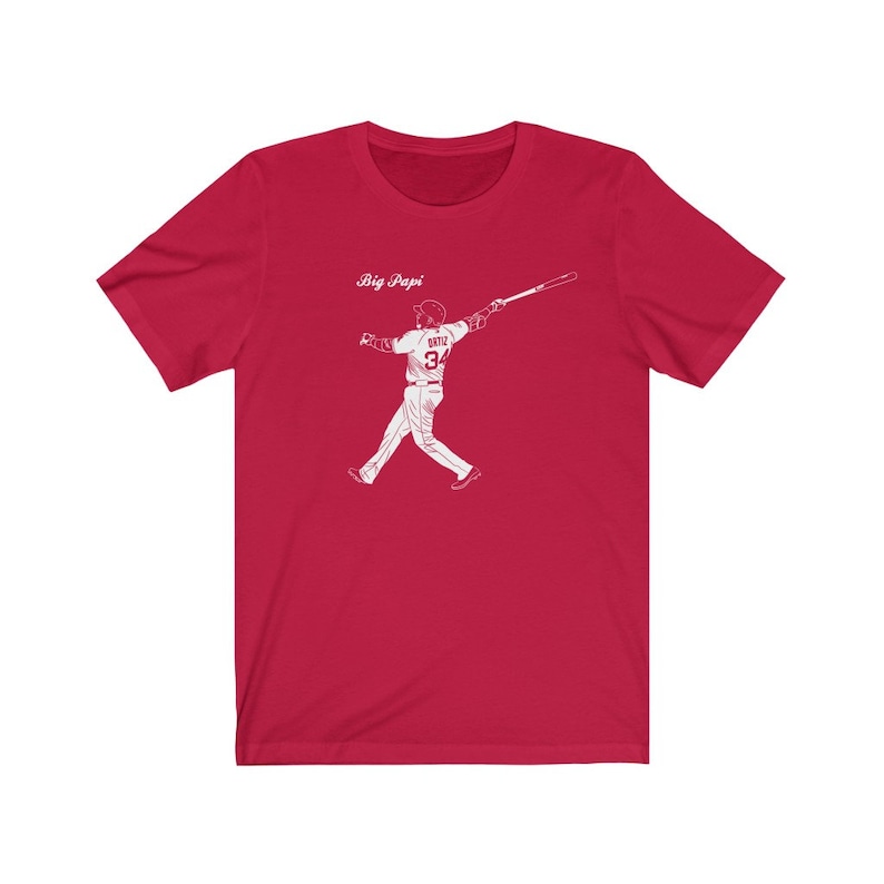 David Ortiz "big Papi" T-shirt - Etsy