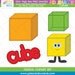 3D Shapes Clipart | Smiling Shapes| Math Clipart | Geometry | Instant ...