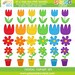 Clipart Bundle, Four Seasons Clipart, Spring, Summer, Winter, Fall ...