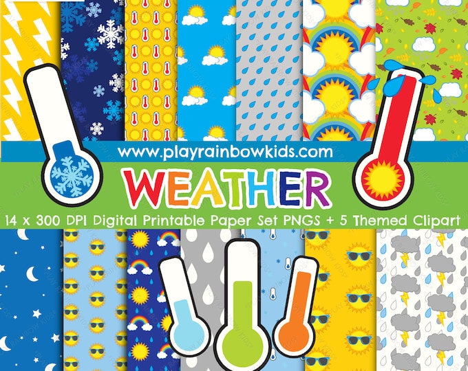 Easter Digital Paper, Spring Flowers, Commercial Use, Easter Papers ...