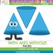 3D Shapes Clipart | Smiling Shapes| Math Clipart | Geometry | Instant ...