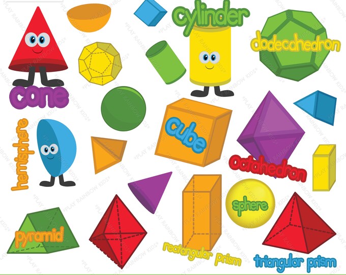 Shapes Clip Art - Real Life Circle Shape Clipart - Geometric Shapes ...