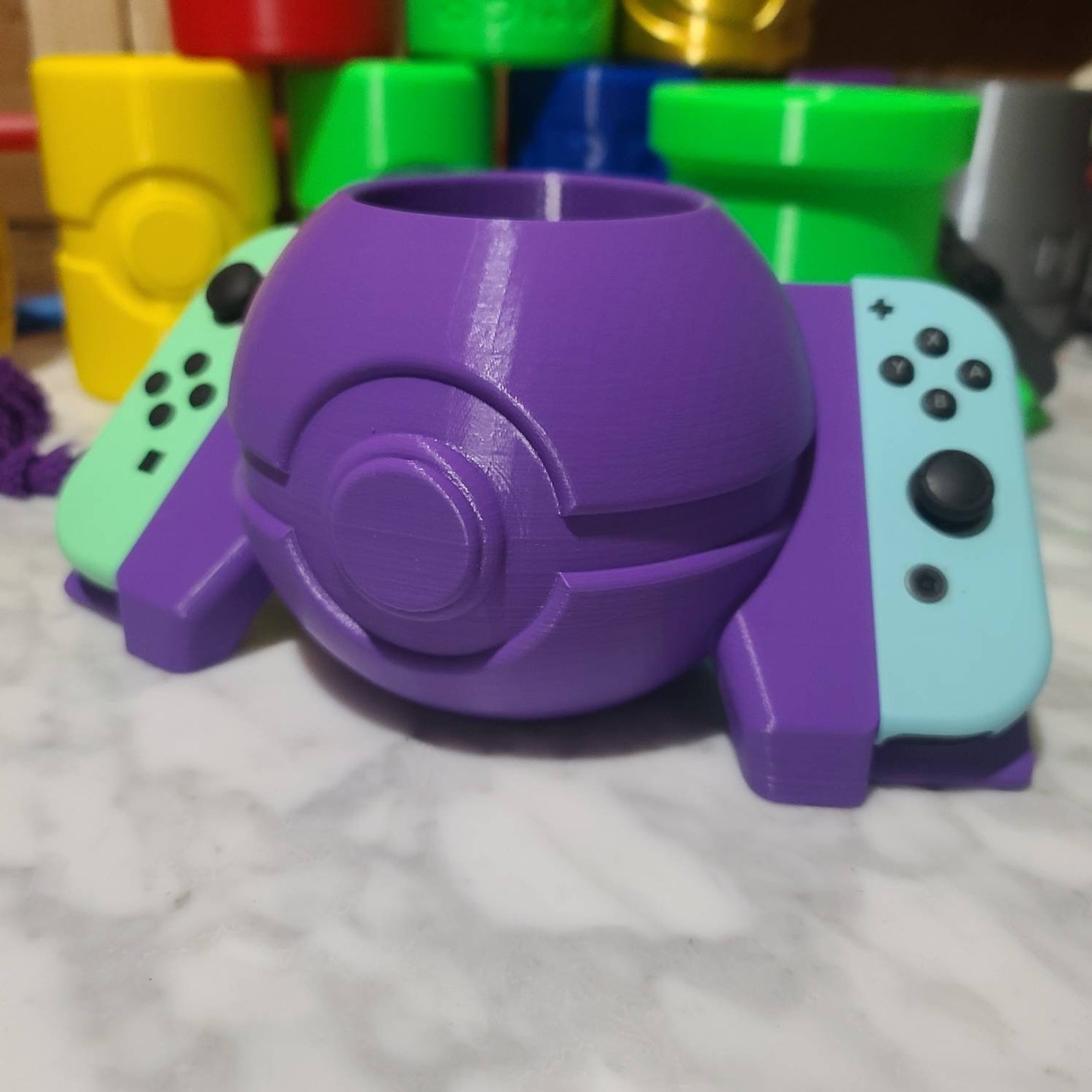 Pokemon Pokeball Nintendo Switch Joy-con Can Cup Holder | Video Game ...