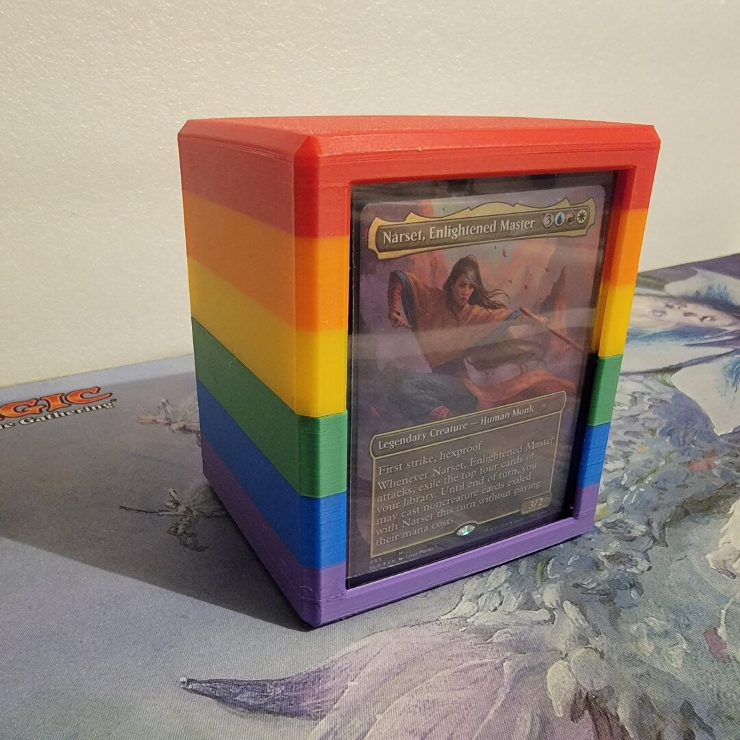 EDH Commander Display Deck Box 3d Printed Magic the Gathering Tabletop ...