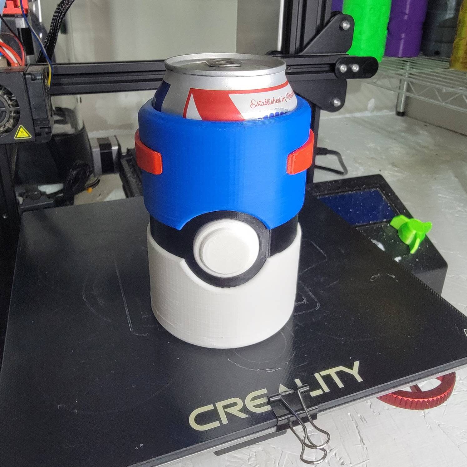 Pokeball Can Cup 12oz Great Ball Can Holder Insulated - Etsy
