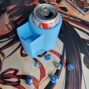 Dice Tower Can Cup 3d Printed Insulated Drink Holder Tabletop Gaming ...