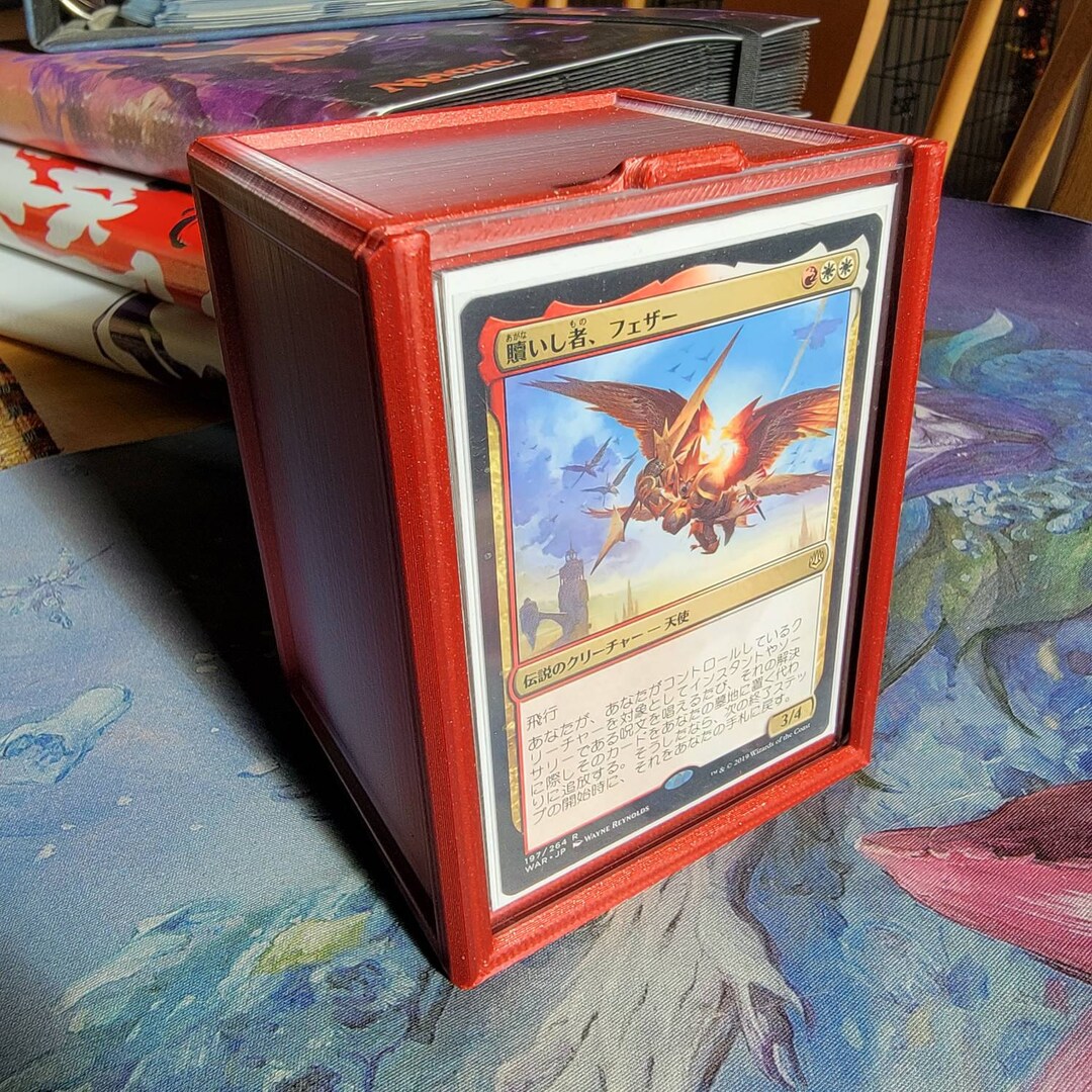3d Printed Top Loader Deck Box | MTG Modern Pioneer Standard| Magic the ...