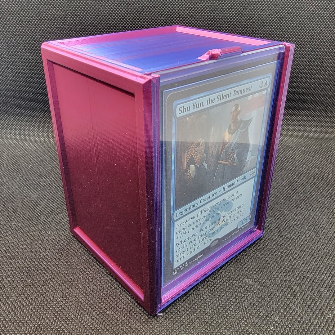 Limited Run 3d Printed Top Loader Deck Box MTG EDH Magic the Gathering ...