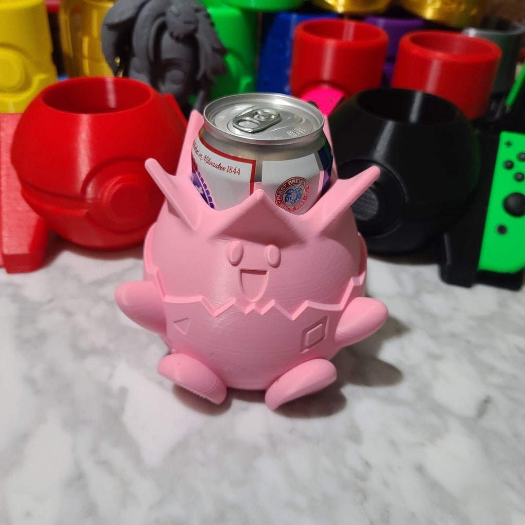 Togepi Pokemon Can Cup 12oz | 80mm Sippy Cup Holder | Insulated ...