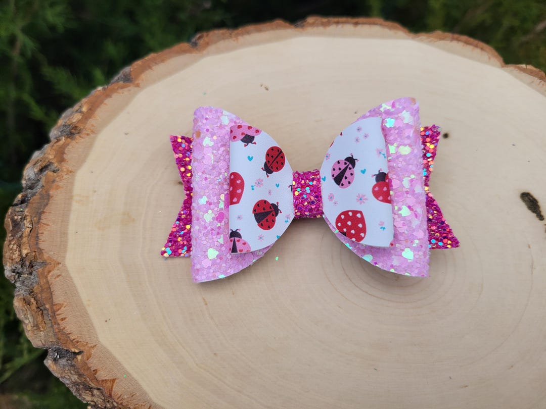 Ladybug Hair Bow, Lady Bug Hair Bow, Bug Hair Bow - Etsy