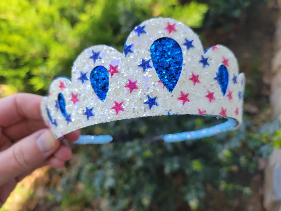 Patriotic Tiara, 4th of July Crown, Star Themed Tiara, 4th of July Hair ...