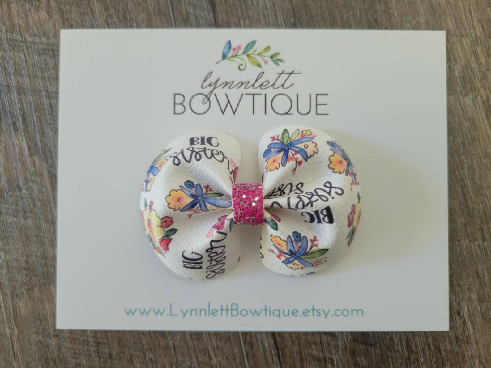 Big Sister Little Sister Hair Bows Sister Hair Bows Floral | Etsy