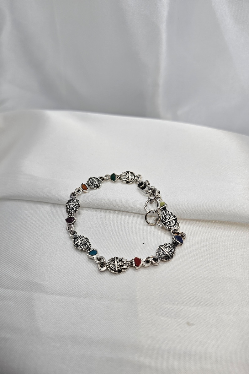 Tumi Multi Color Silver.950 Bracelets, Handcraft, Healing God, Gift for ...