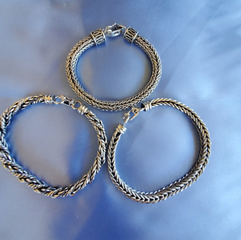 Silver.950 Peruvian Bracelets/hand Made/ Love Bracelets/ - Etsy