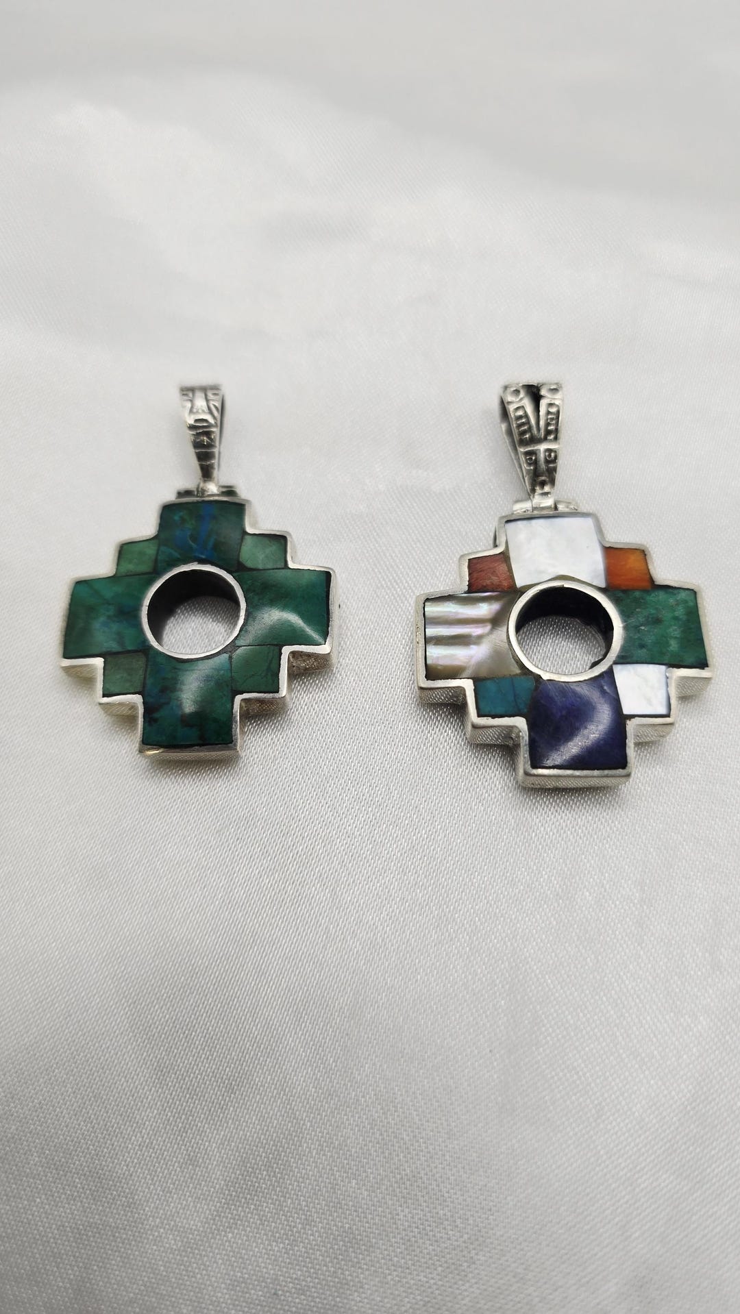 Chacakana Cross Inca Silver.950, Cross Stone. Handcrafted,etsy Gifts ...