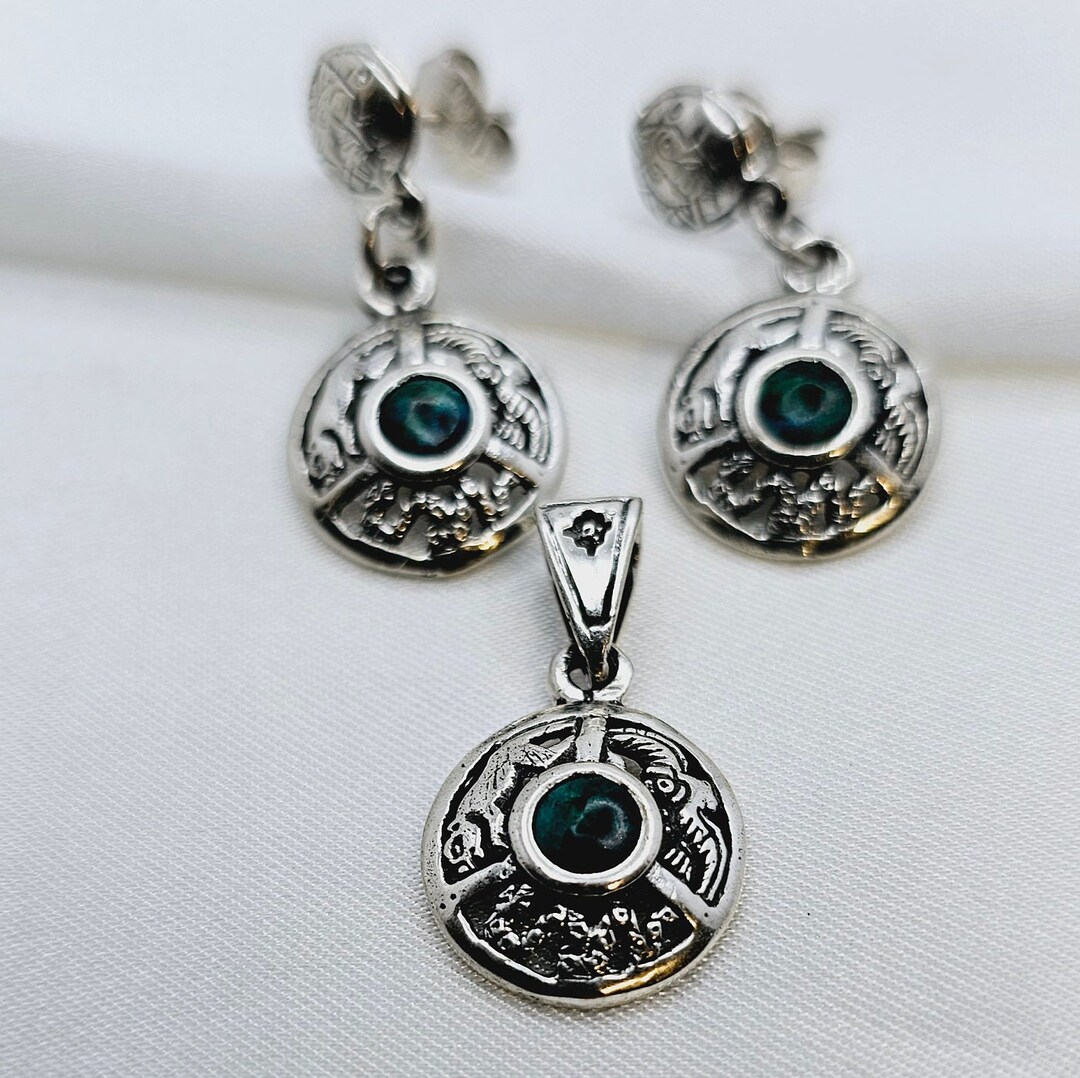 Silver.950 Inca Sets, Mom's Jewelry, Gift for Her, Unique Gifts ...