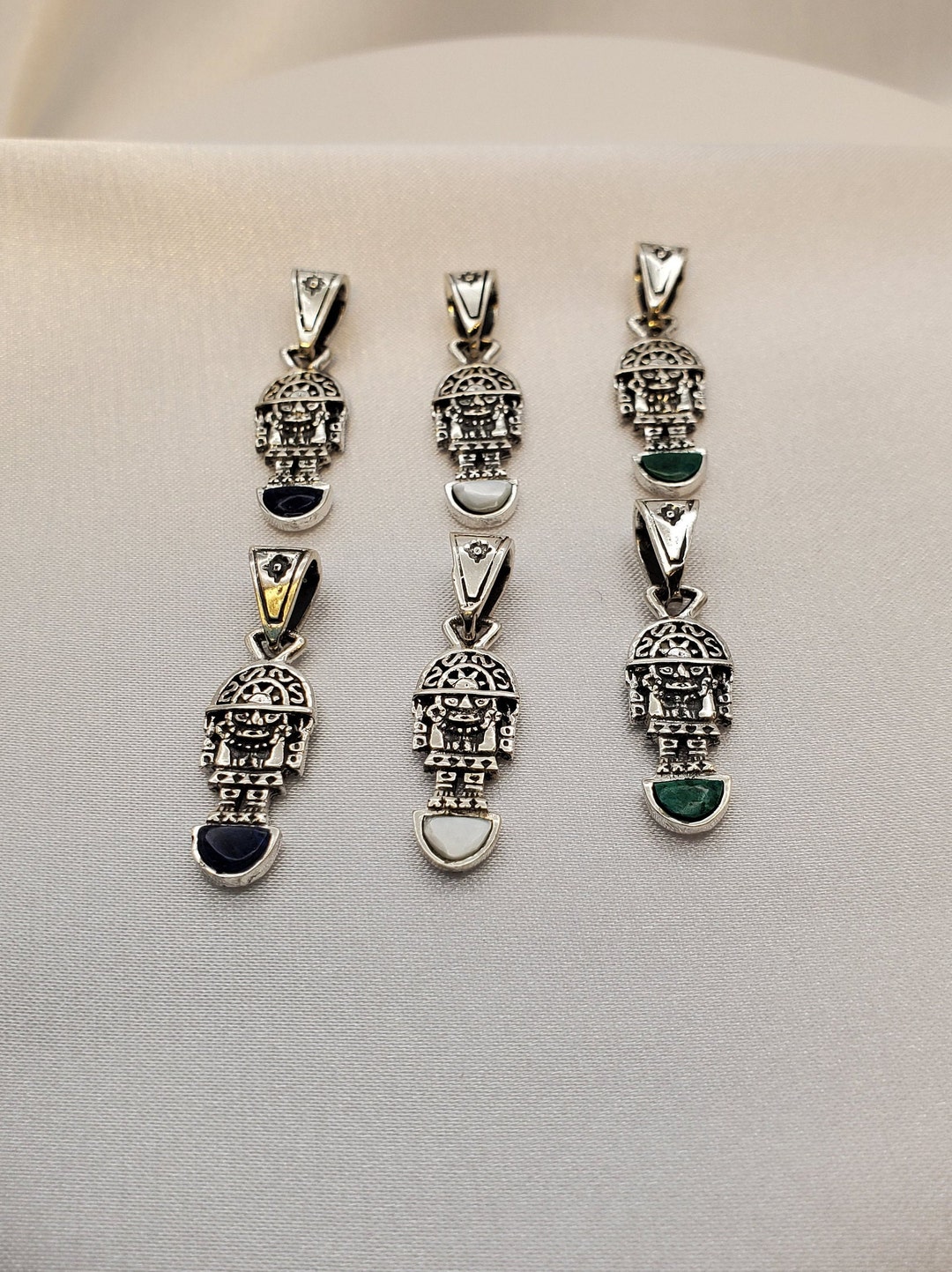 Tumi Pendant Silver, Healing God, Ceremonial Pendant, Inca Pendant ...