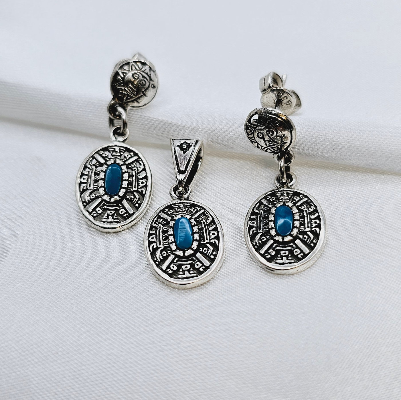 Inca Designs, Silver .9250 Sets, Gift for Woman , Etsy Pick, Peruvian ...