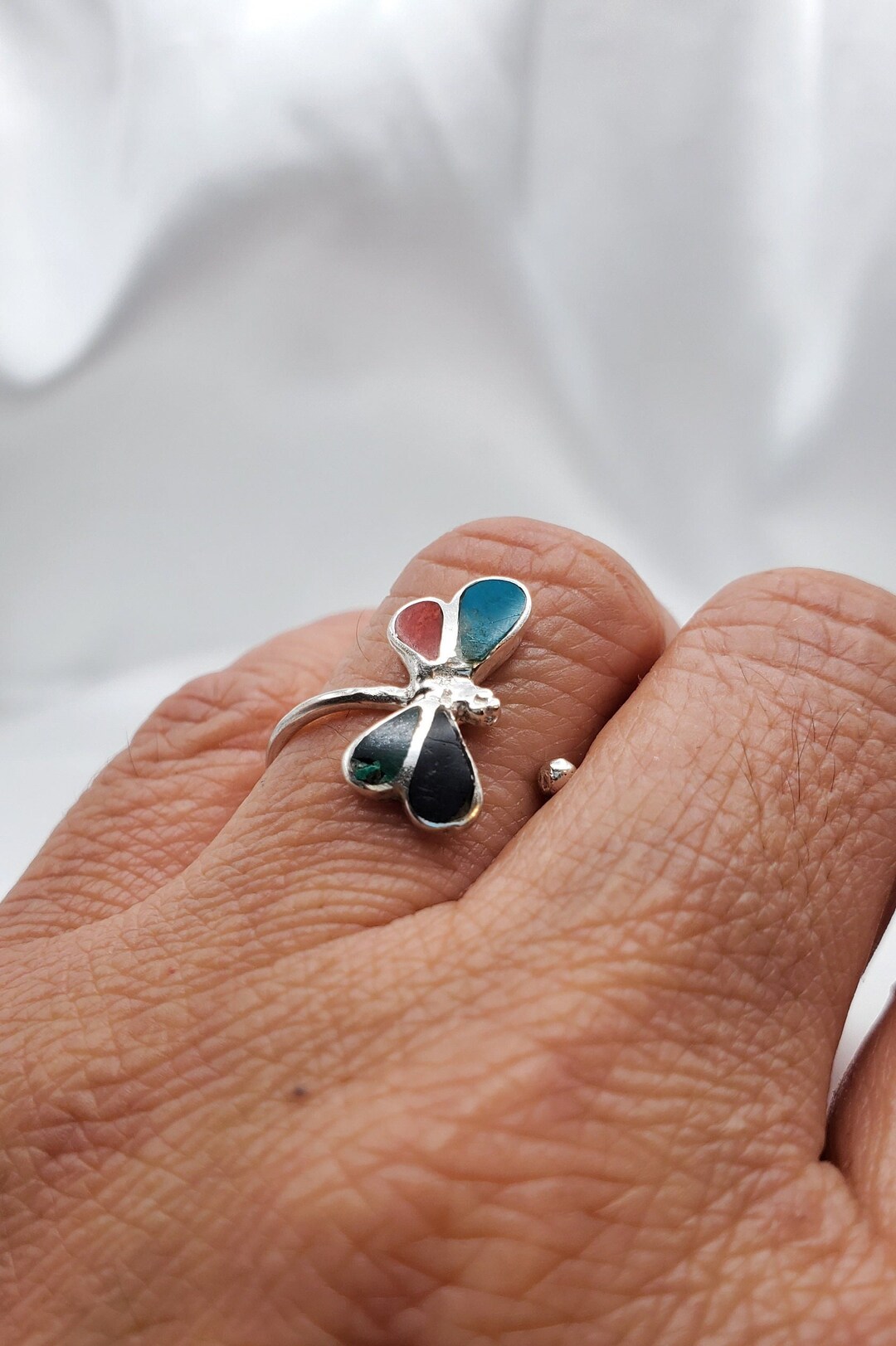 Silver Minimalist Butterflies Rings / Hand Made / Peruvian Jewelry. - Etsy