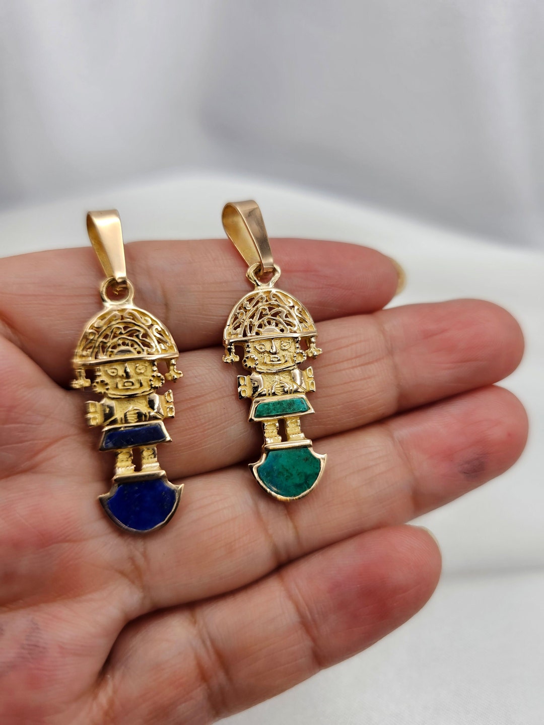 Tumi Inca Knife Pendant, 18K Solid Tumi Pendants, Handcrafted, Healing ...