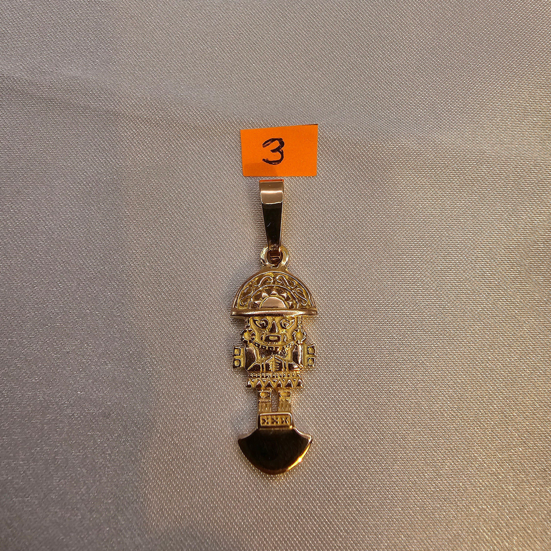 Tumi Pendants 18k, Peruvian Tumi Gifts, Inca Knife, Healing God, Etsy ...