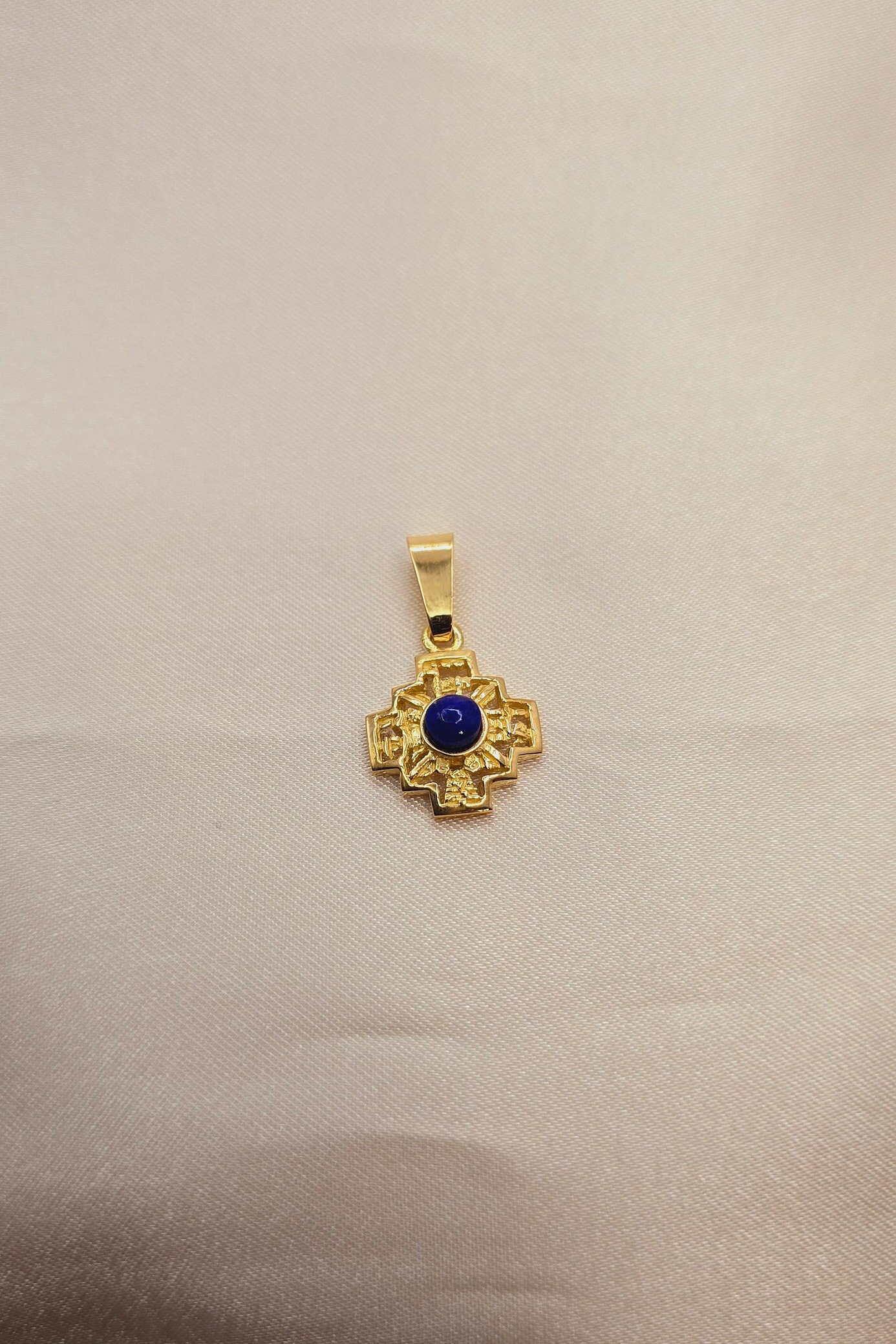 Inca Cross Pendants 18k Solid Gold, Chakana Cross 18k, Andean Cross 18k ...