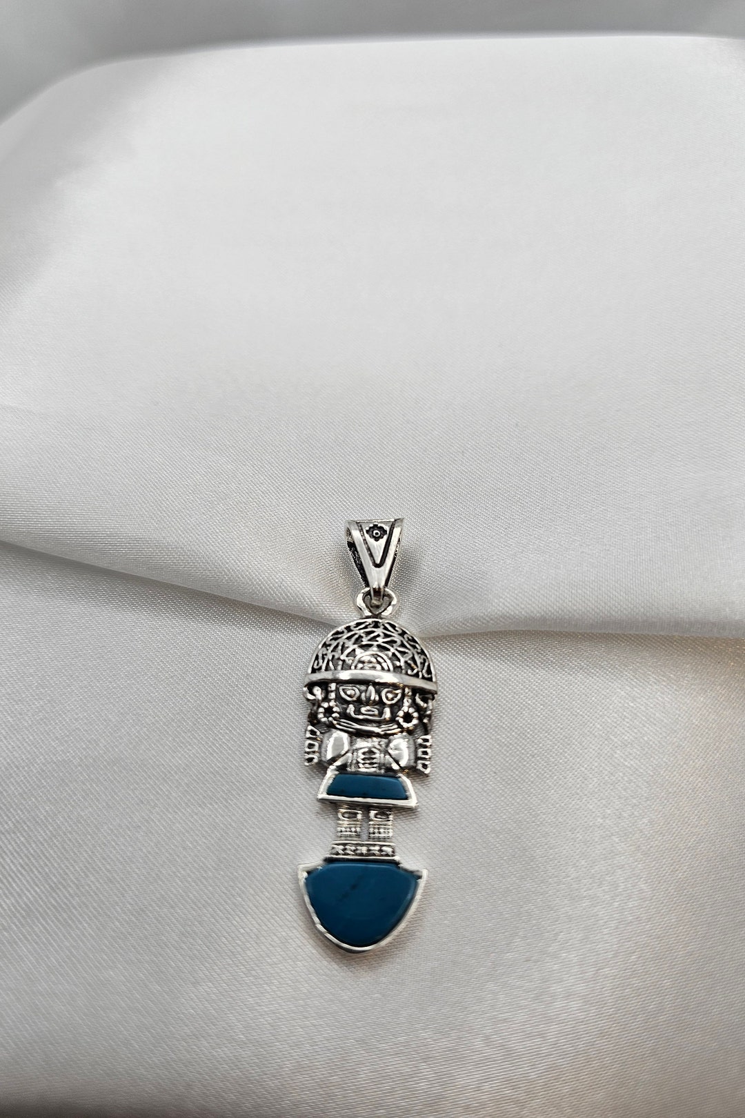 Tumi Silver.950 Pendant, Healing God, Ceremonial Knife, Inca Pendant ...