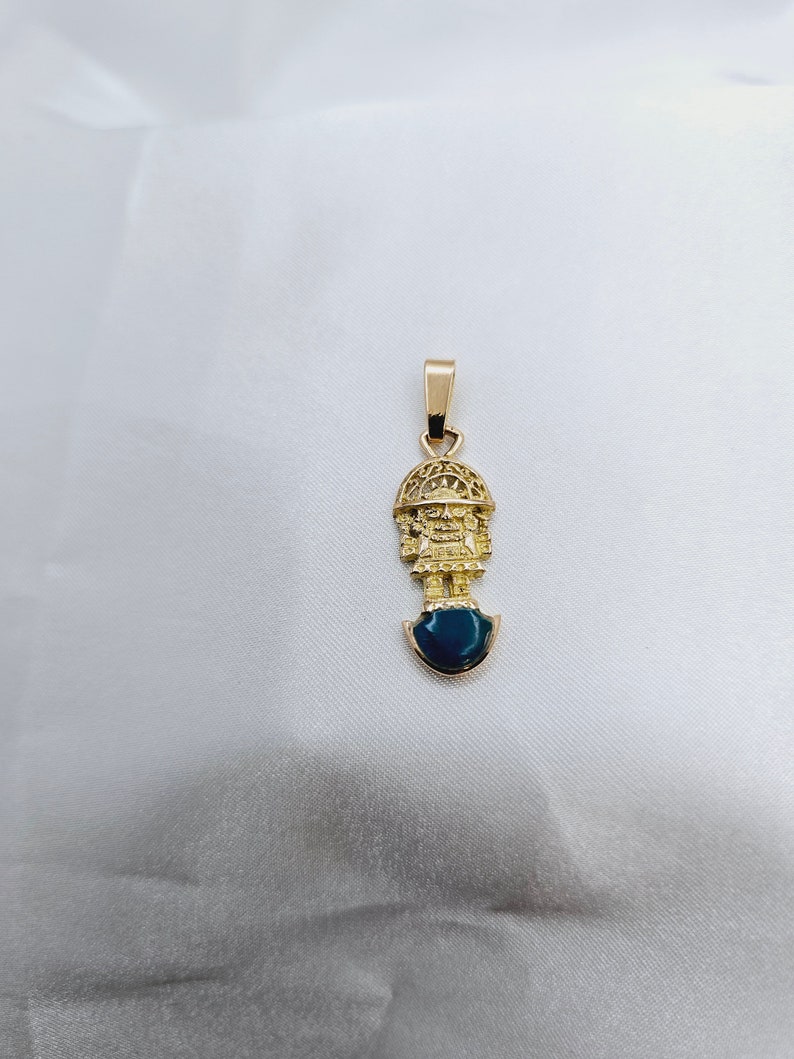 Handcrafted 18K Solid Gold Tumi Pendant: Peruvian Artisan Jewelry - Etsy
