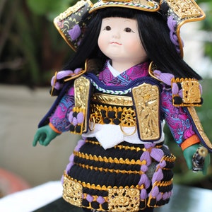 Japanese Doll Samurai Samurai Doll Armor Samurai - Etsy