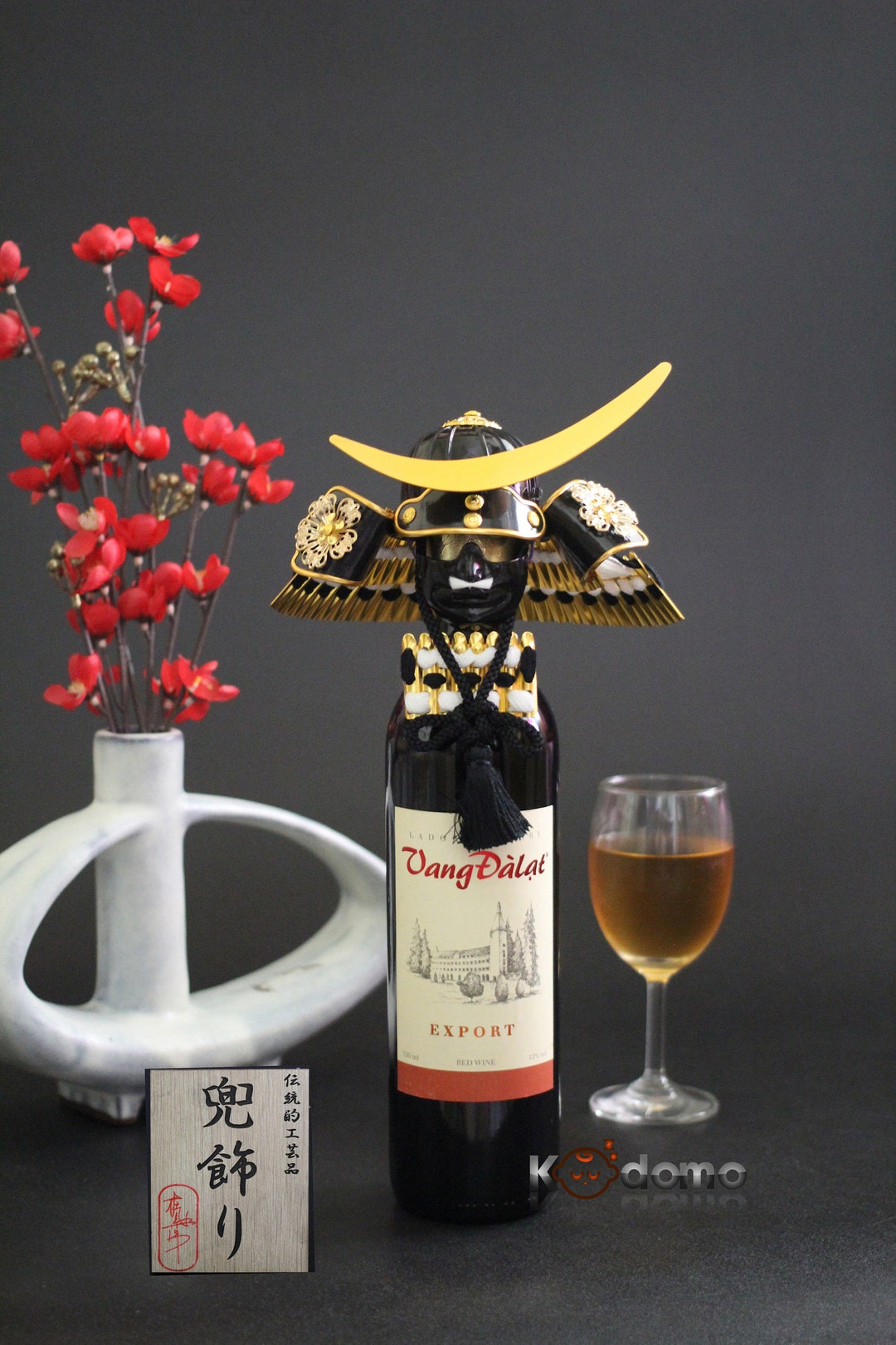 Samurai Bottle Cap Samurai Bottle Cover サムライボトルキャップ - Etsy