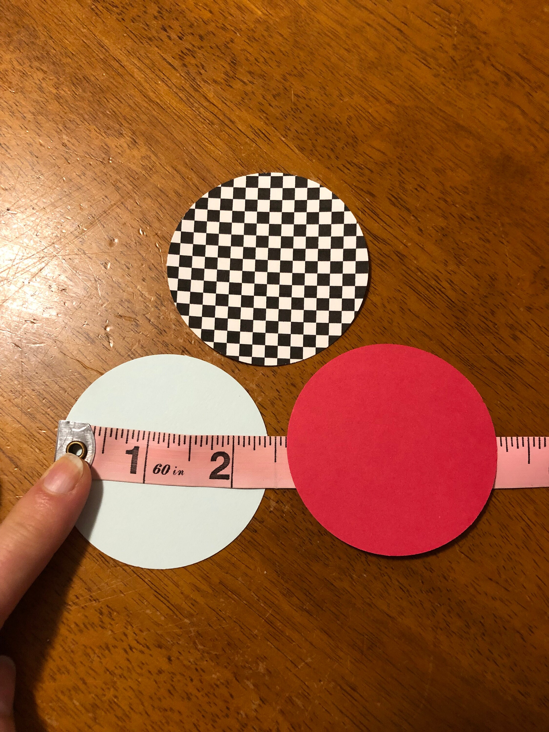 Red, Blue and Checkered Circle Curtain Backdrop - Etsy