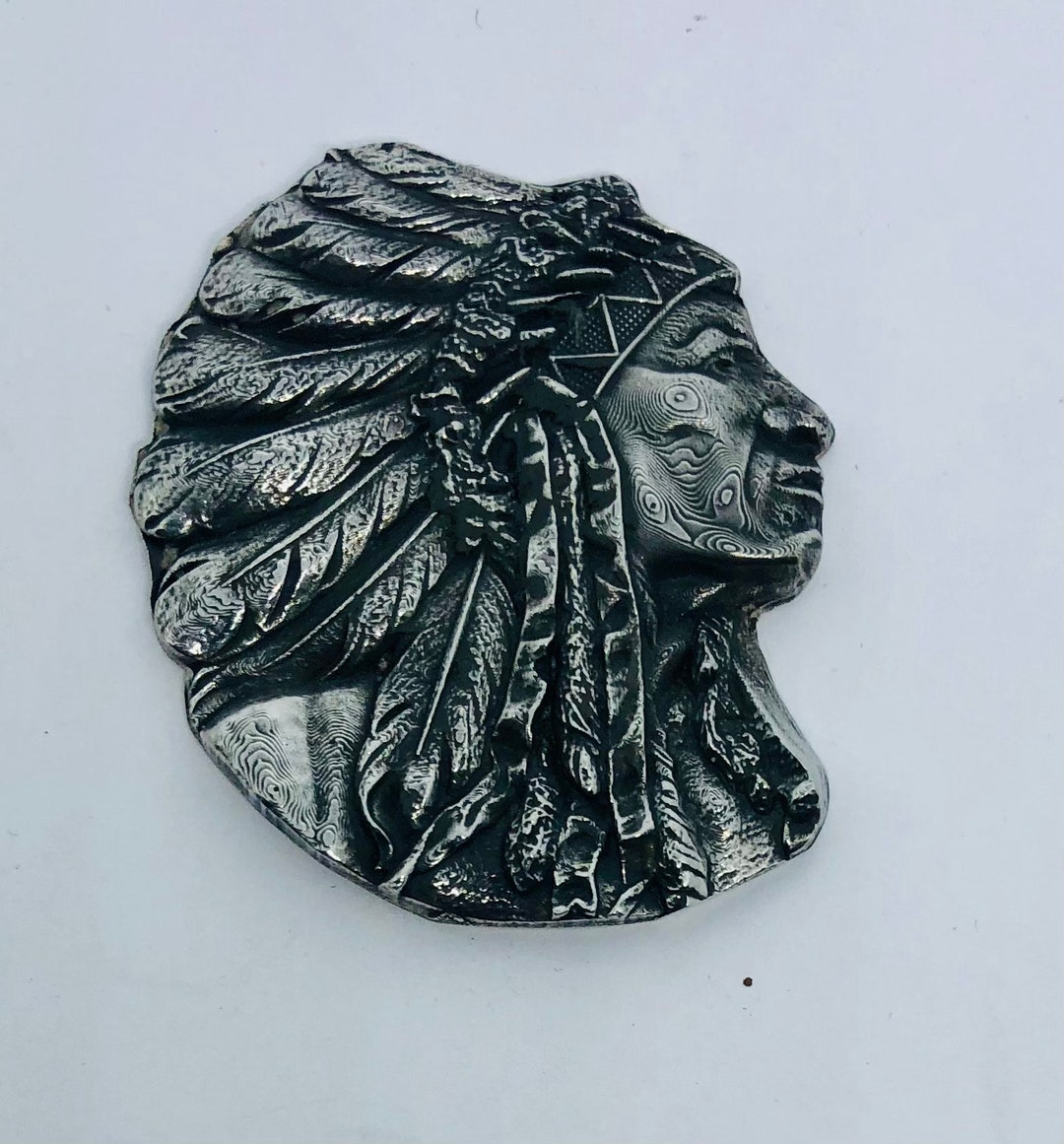 Indian Motorcycle Medallion Indian Head Medallion Geronimo - Etsy