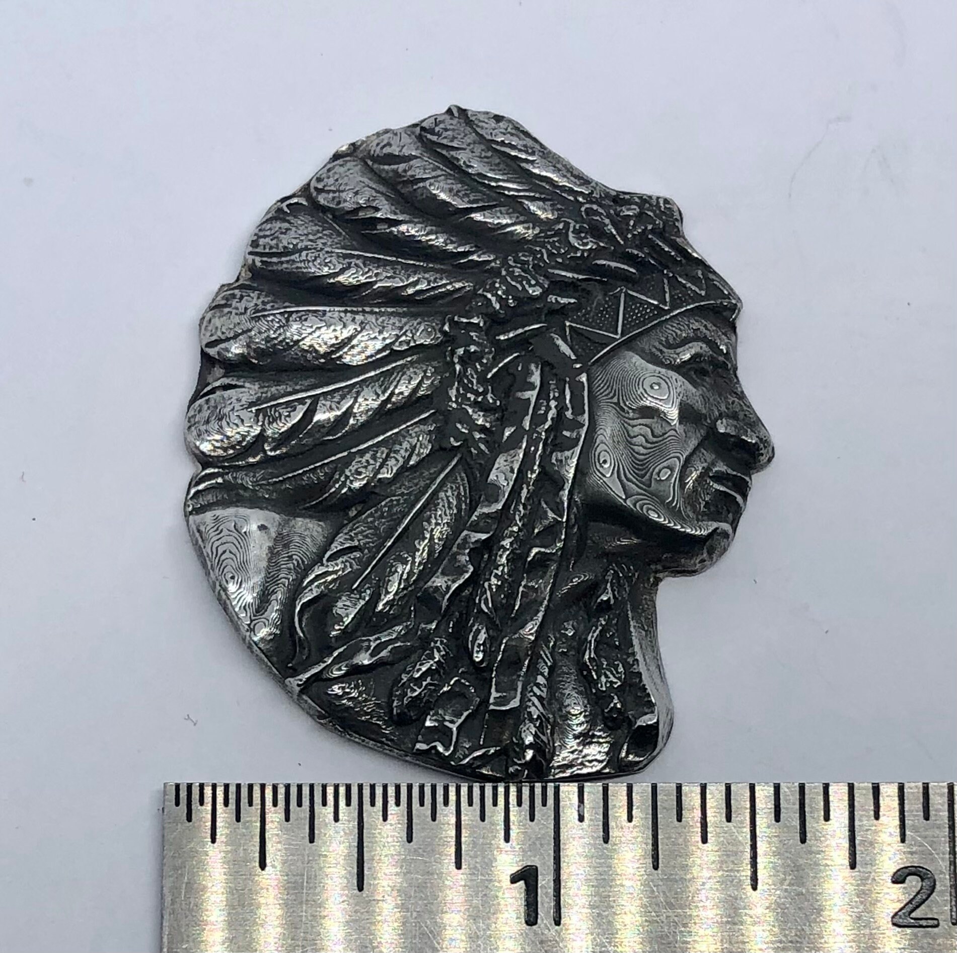 Indian Motorcycle Medallion Indian Head Medallion Geronimo - Etsy