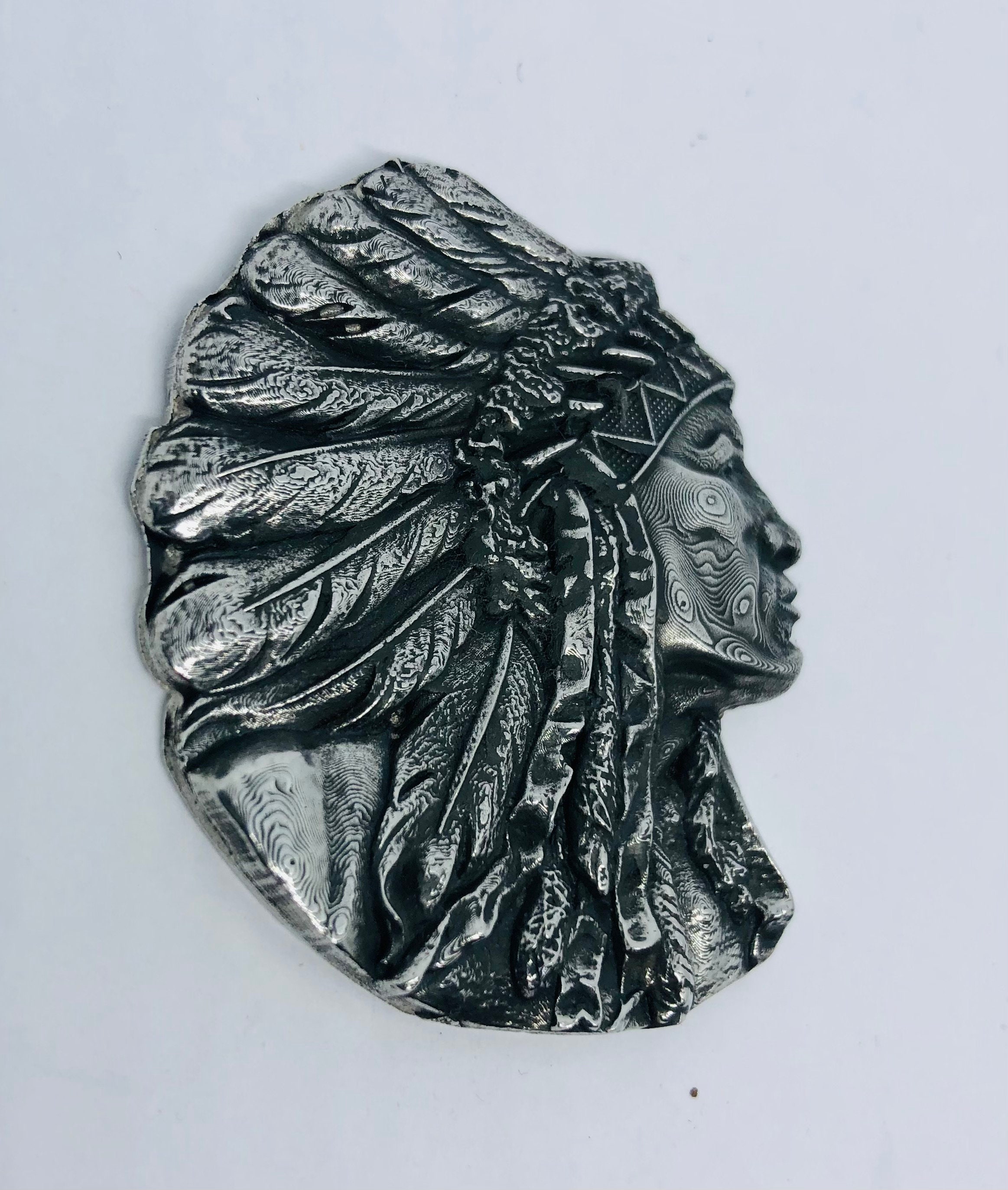 Indian Motorcycle Medallion Indian Head Medallion Geronimo - Etsy