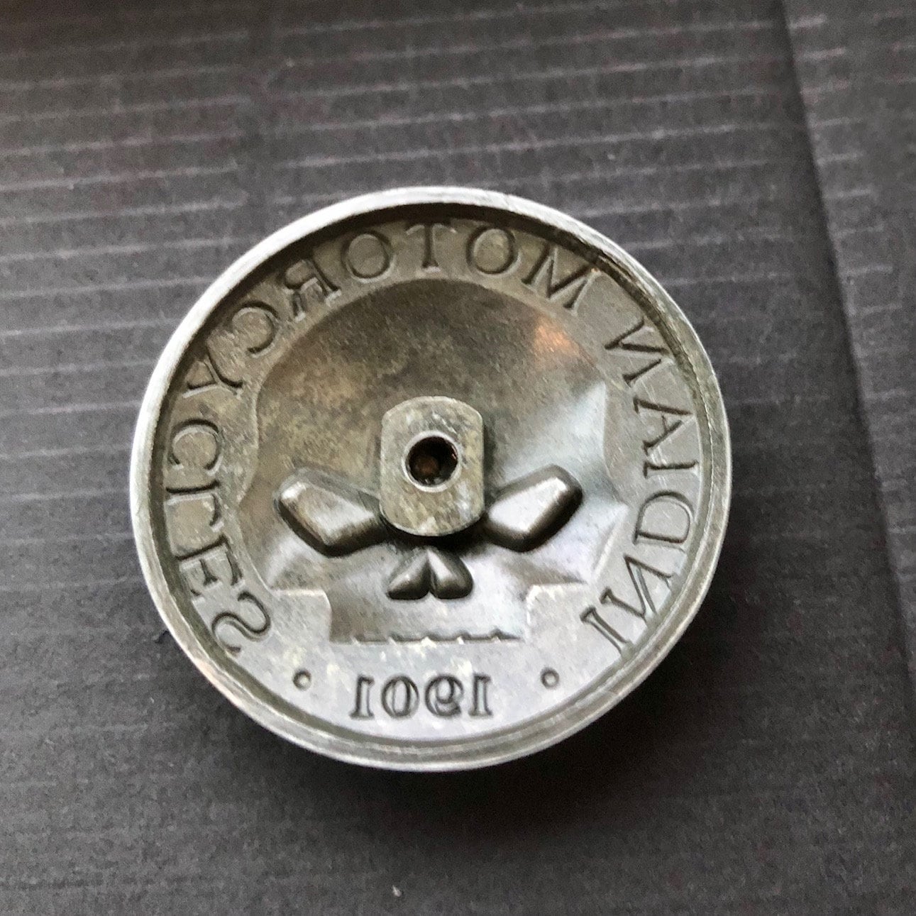 Indian Motorcycle screw-back SKULL design concho Indian | Etsy