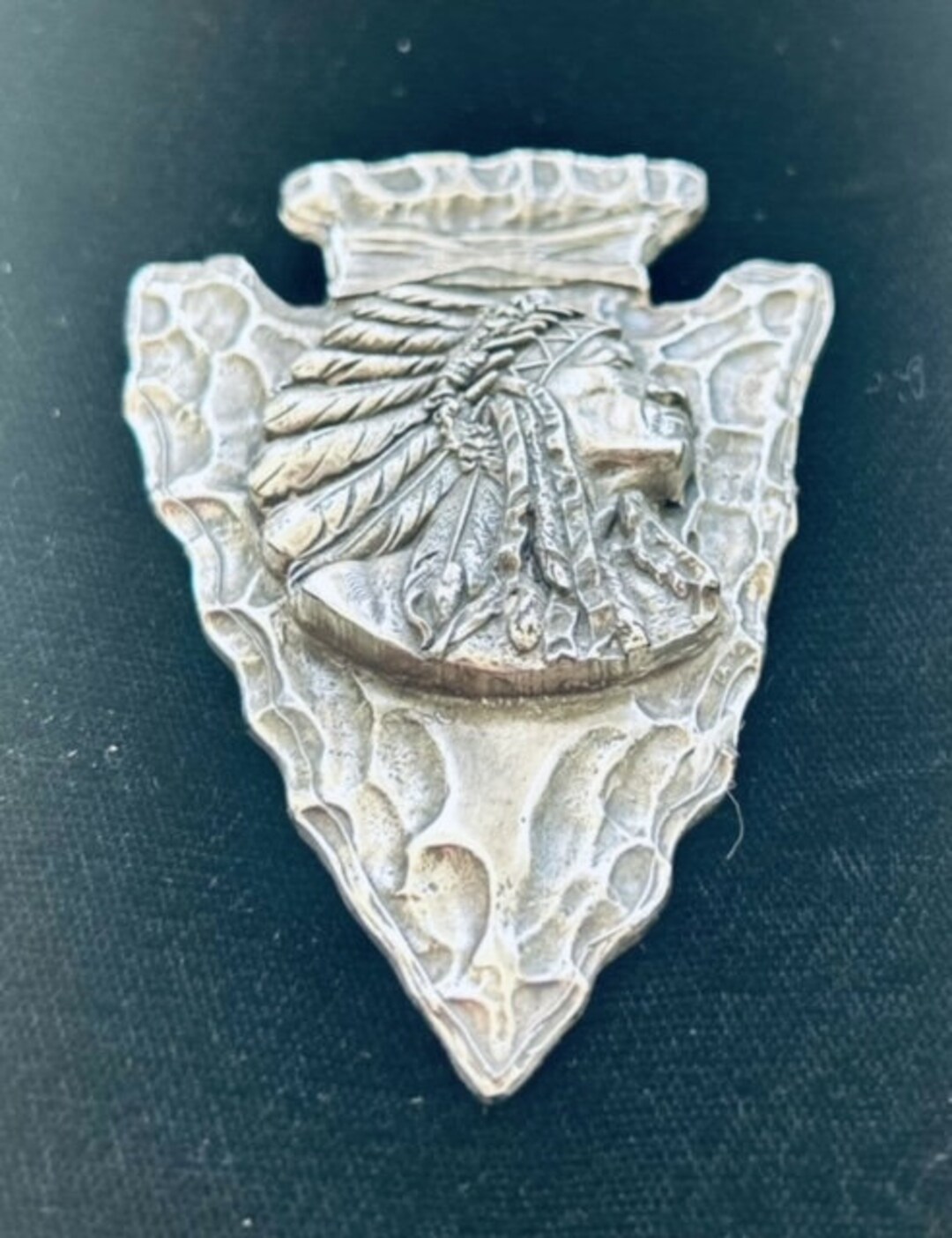 Indian Geronimo Arrowhead Indian Motorcycle With 3d Geronimo Seat Bolt ...